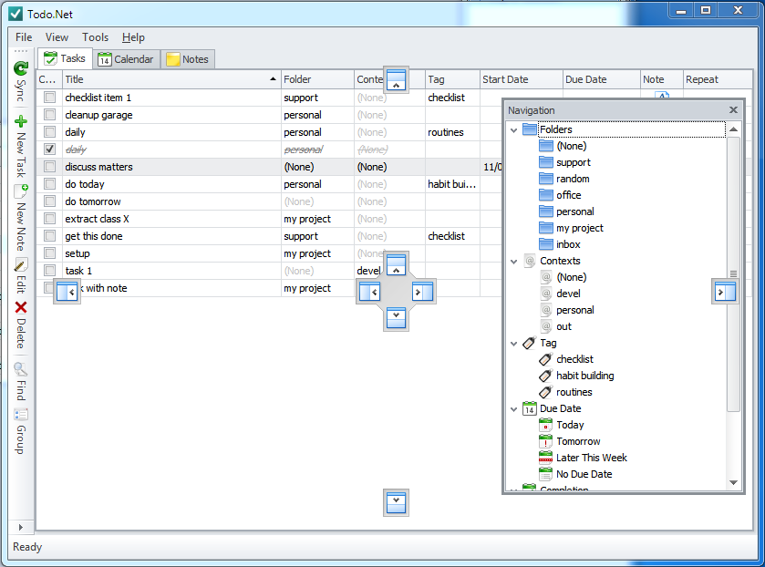 DesktopTodo: DesktopTodo : Native Windows Desktop Toodledo Client