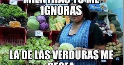 Mensaje de Doña de las Verduras en Imagen graciosa. | Blog de la Risa ...