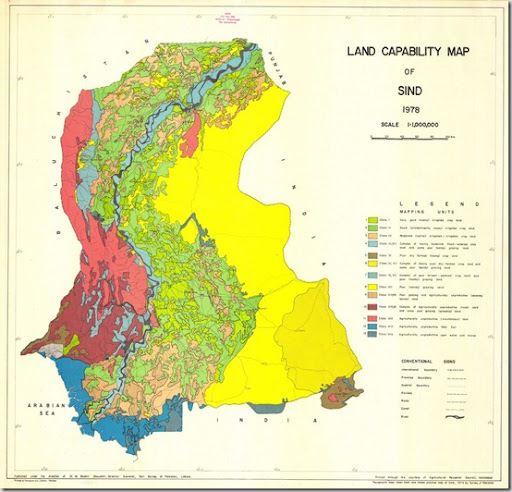 Land Capability Map of Sind | Pakistan GIS
