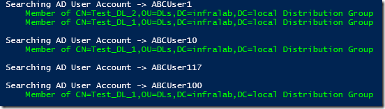 Search Active Directory And Generate Distribution List Membership Details Powershell Script
