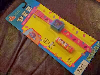 Which Watch Today...: Pez Watch & Candy Dispenser - Blue and Pink