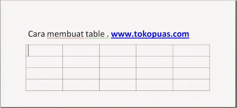 Cara Terbaru Membuat Desain Table Di Microsoft Word - Tips Gadget