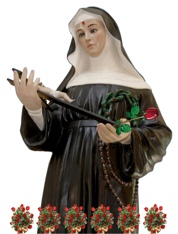 Comunidade Católica Milagre da Vida: SANTA RITA DE CÁSSIA - CARTÕES ...