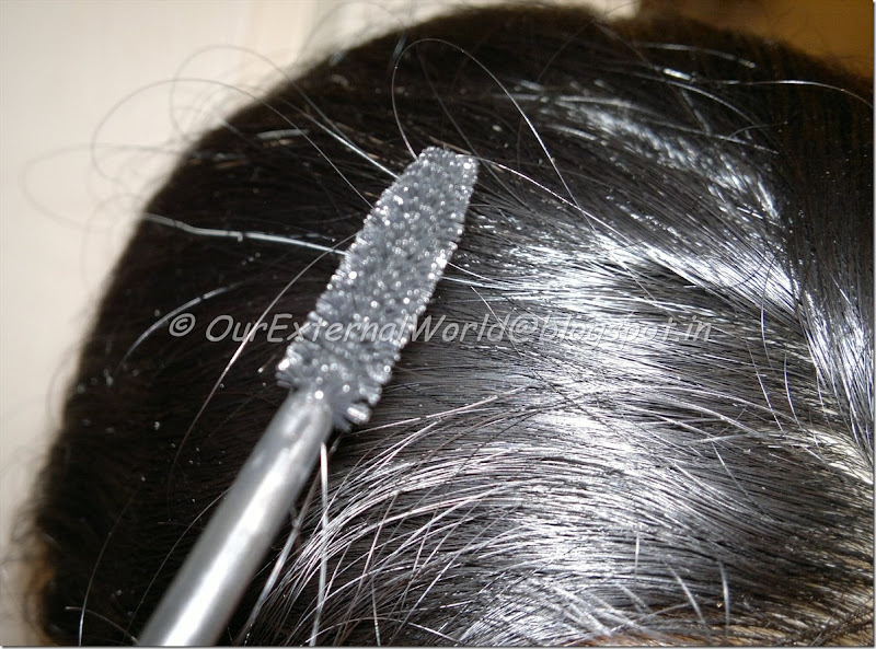 How to Cover A Gray Strand of Hair Right Before A Party!
