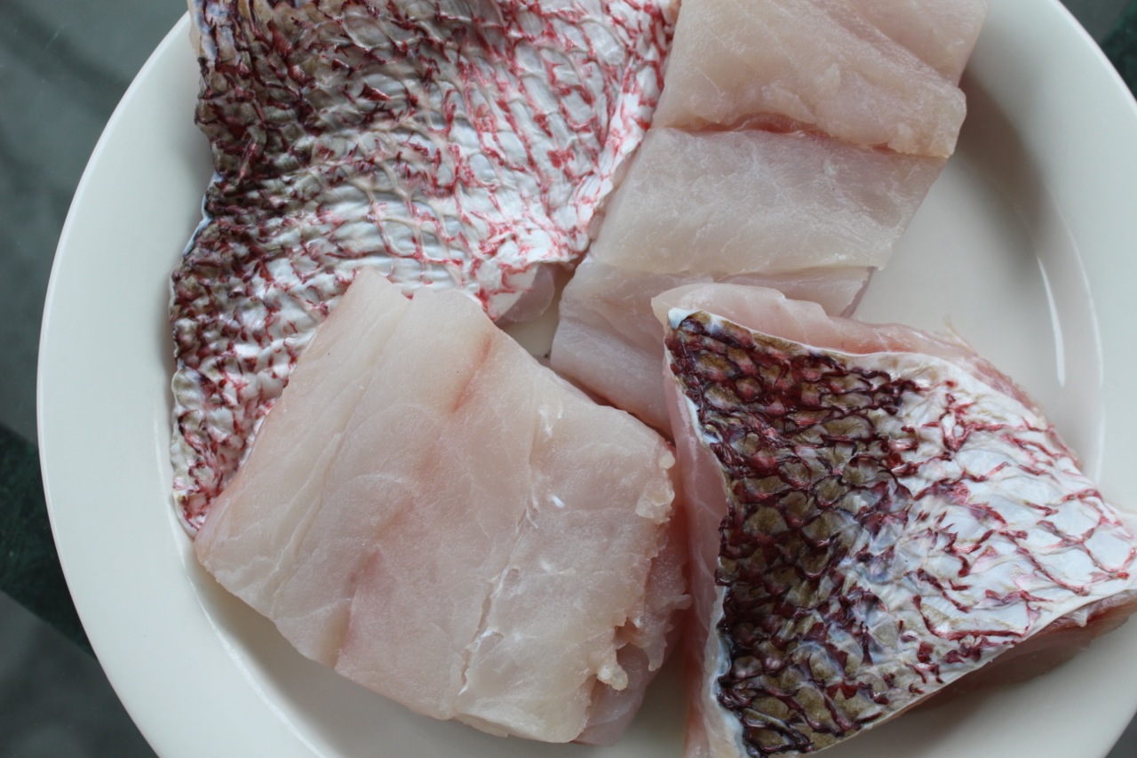 Cuisine Ici: Red Snapper Orange Pepper