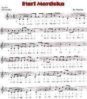 Muhamad Farhan Maulana: Notasi dan Lirik Lagu Hari Merdeka (17 Agustus ...