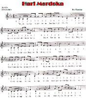 Muhamad Farhan Maulana: Notasi dan Lirik Lagu Hari Merdeka (17 Agustus ...