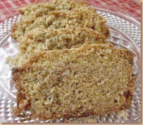 From Grandma Loy's Kitchen: Cooking with the Journal-Zucchini Bread