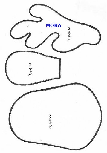 Patrones de renos de Navidad - Imagui