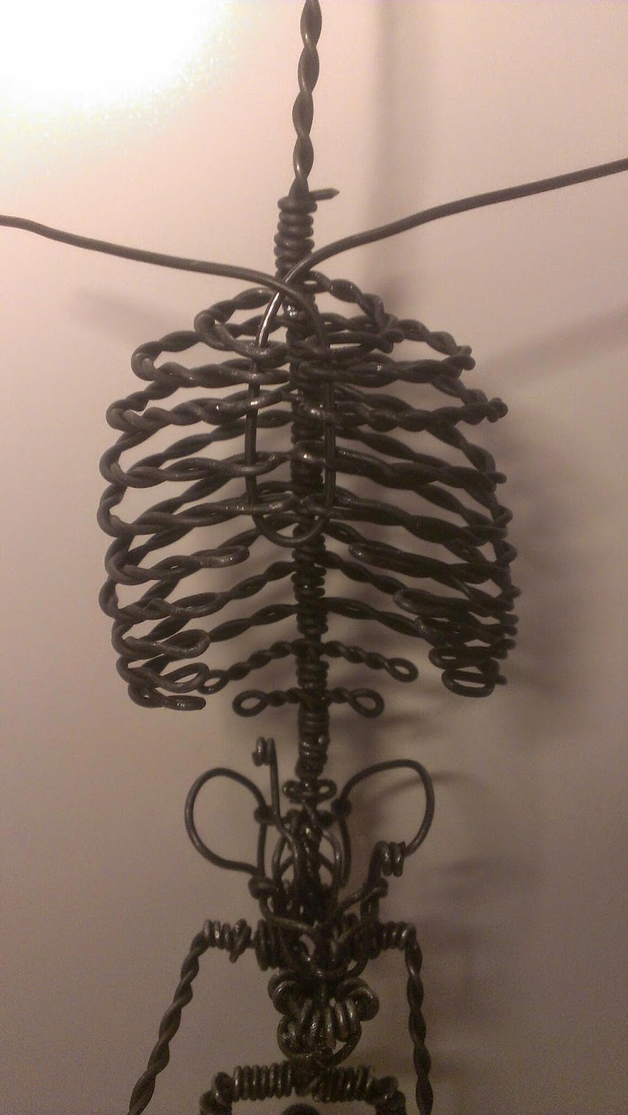 Moving Wire!: Project update, ribcage and pelvis.