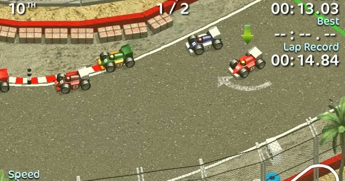 Indie Retro News: Grand Prix Go 2 - Free browser based top down racing game