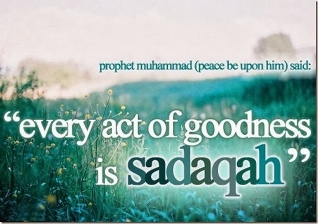 Every Act Of Goodness is Charity… |Hadith On Charity ~ Motivational ...