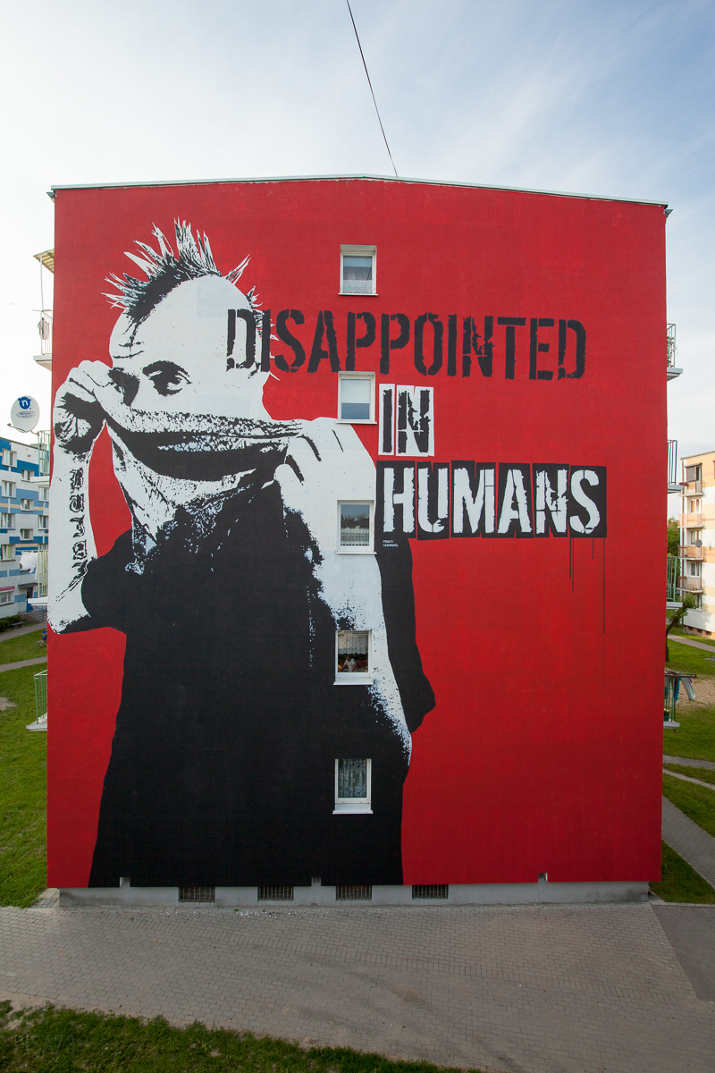 Pisa73 CTink | Artwork: Disappointed in Humans (2013)