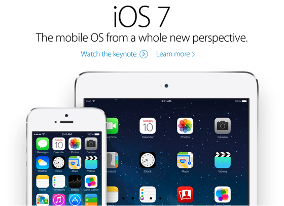 On My iPhone/iPad…iOS 7 System Software