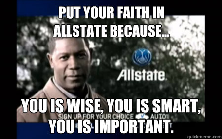 Allstate Are You In Good Hands