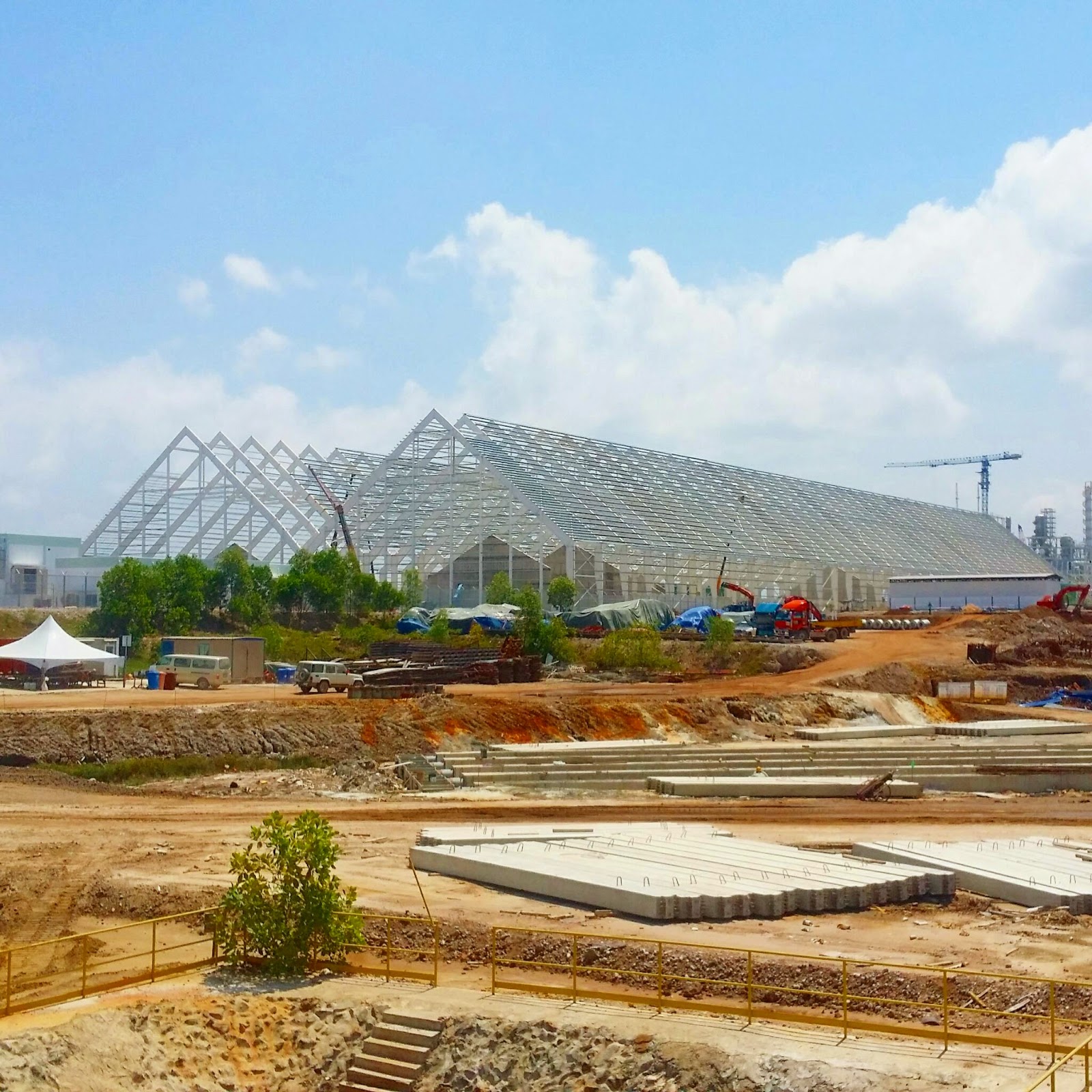 Macam - Macam Ada Di Sabah: Bulk Urea Storage House a.k.a BUSH at SAMUR