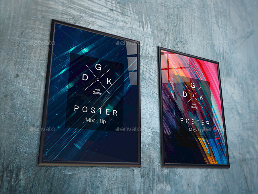 Chia sẻ bộ Mockup Poster treo tường tuyệt đẹp | iĐồHọa