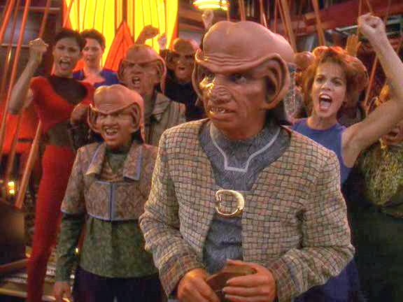 Trek Is Not A Dirty Word: Rom, The Fool, The Hero, The Grand Nagus.