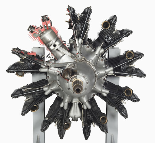 Aircraft engine 9 K (Mistral) - Gnome et Rhône — Google Arts & Culture