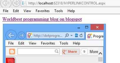 How to use Hyperlink control in ASP.NET