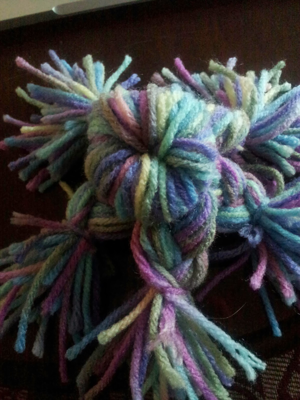 50 Instances of Brilliance: Yarn toy i made