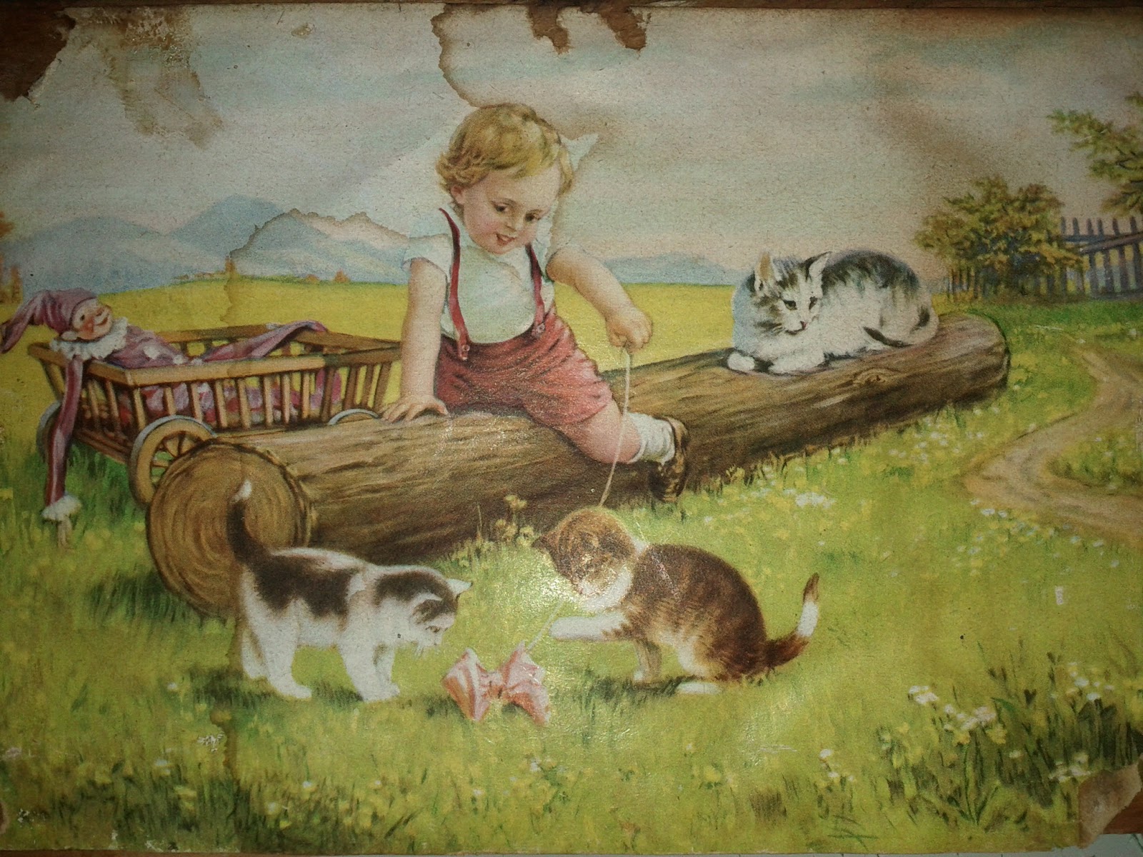 Unknown German Print, probably from 1940's... any ideas on artist ...