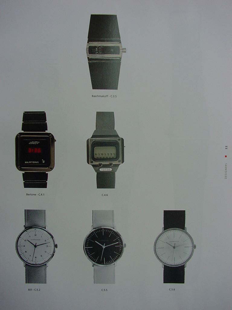 A Short Guide: The Original Max Bill Junghans Watch Design from 1962: A ...