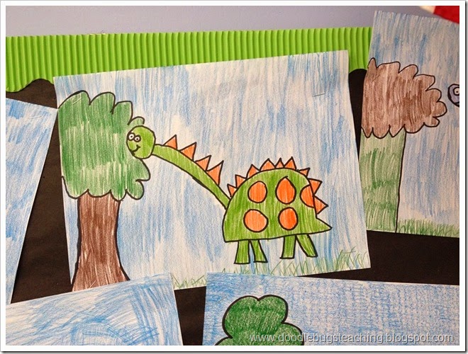 Doodle Bugs Teaching {first grade rocks!}: Dinosaur Love