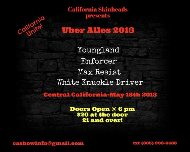 Raising the Standard: California Uber Alles with Max Resist, Enforcer ...