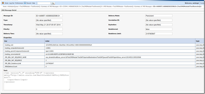 Biradar Shrikant Oracle Soa Blog Communicate Between 2 Weblogic Domains Using Saf