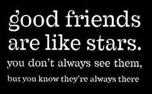 Love and friends: Friends come and go but best friends stay forever