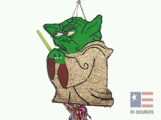 Us-Dreamkids Pinata : Star Wars Clone Wars Pinata Meister Yoda