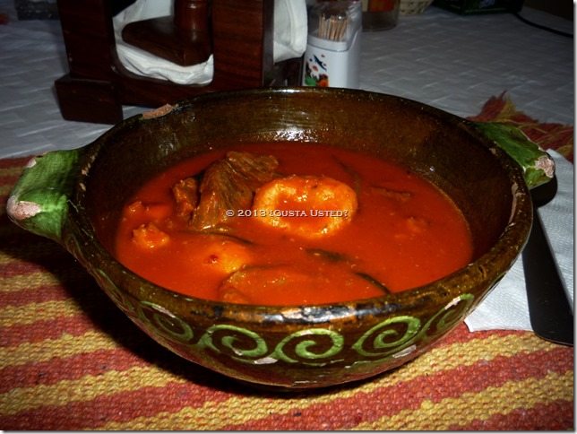 Caldo de tasajo de res con chochoyones (Chilposo) Mole de cuchara ...