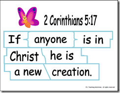 Memory Verse Helps-2 Corinthians 5:17