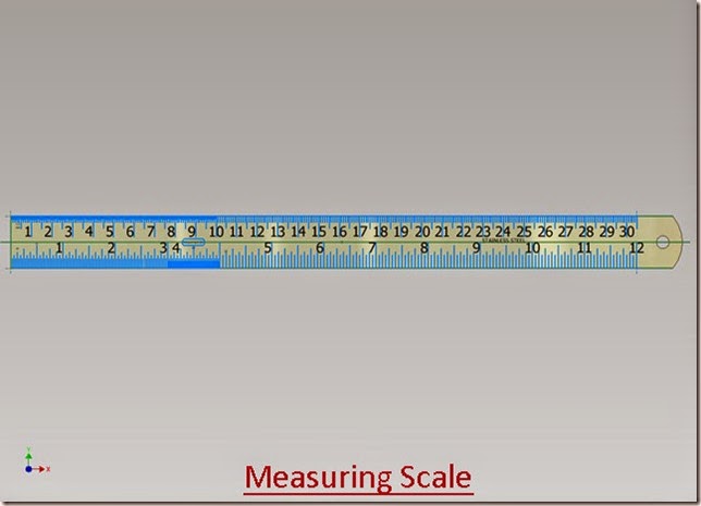 3D Solid Modelling Videos: Measuring Scale (Autodesk Inventor 2010)