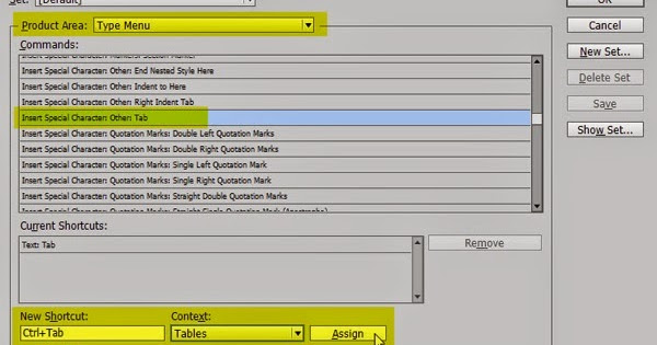 Tips & Techniques: How to type a tab character in an InDesign table