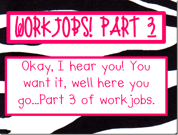 KinderGals: Workjobs Part 3!
