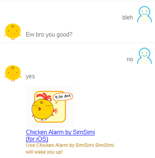 Being What God wants me to be: Conversation with SimSimi
