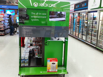 Xbox One: Xbox One display in Wal-Mart