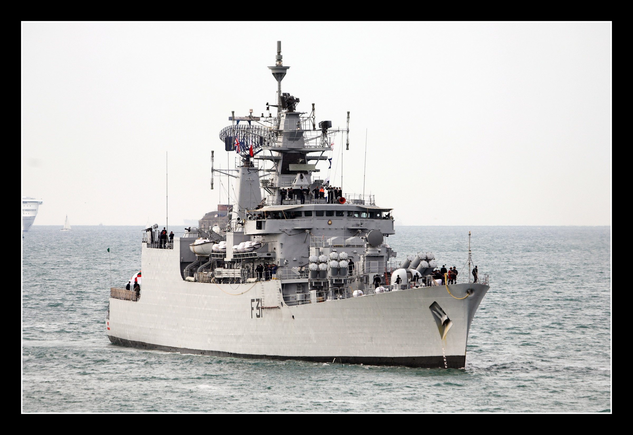Brahmaputra-Class Frigate INS Beas [F37] & INS Brahmaputra [F31 ...