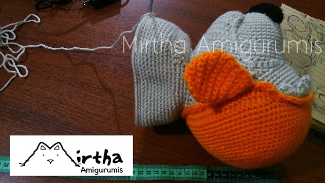 Mirtha Amigurumis: Amigurumi Perro Patán /Muttley Dog (Hanna Barbera)