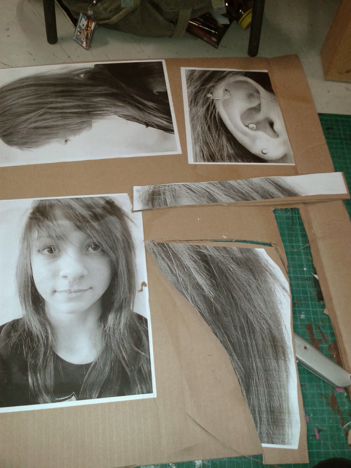 Alternative Self-Portrait Project: 3D Portrait Piece (Maquette)