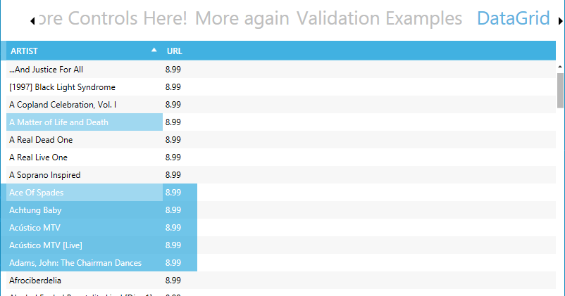 Dave Blogs: DataGrid style for MahApps.Metro