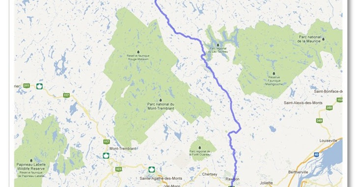 DS Adventure Quebec: Manawan Reserve ride