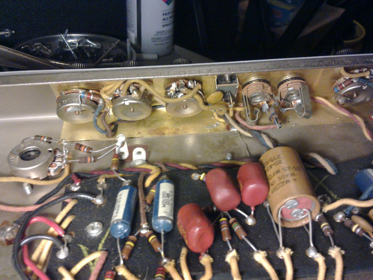 Paul P's Amps: AB165 Bassman Refurbishment & Modification