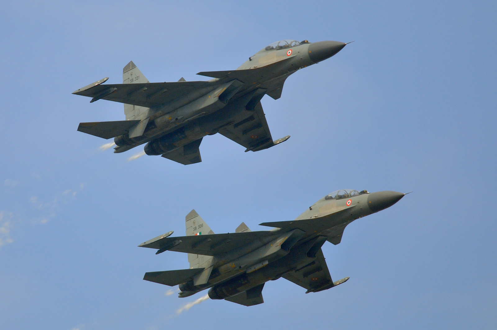 Sukhoi Su-30 MKI Flanker Fighters Of The Indian Air Force [IAF ...
