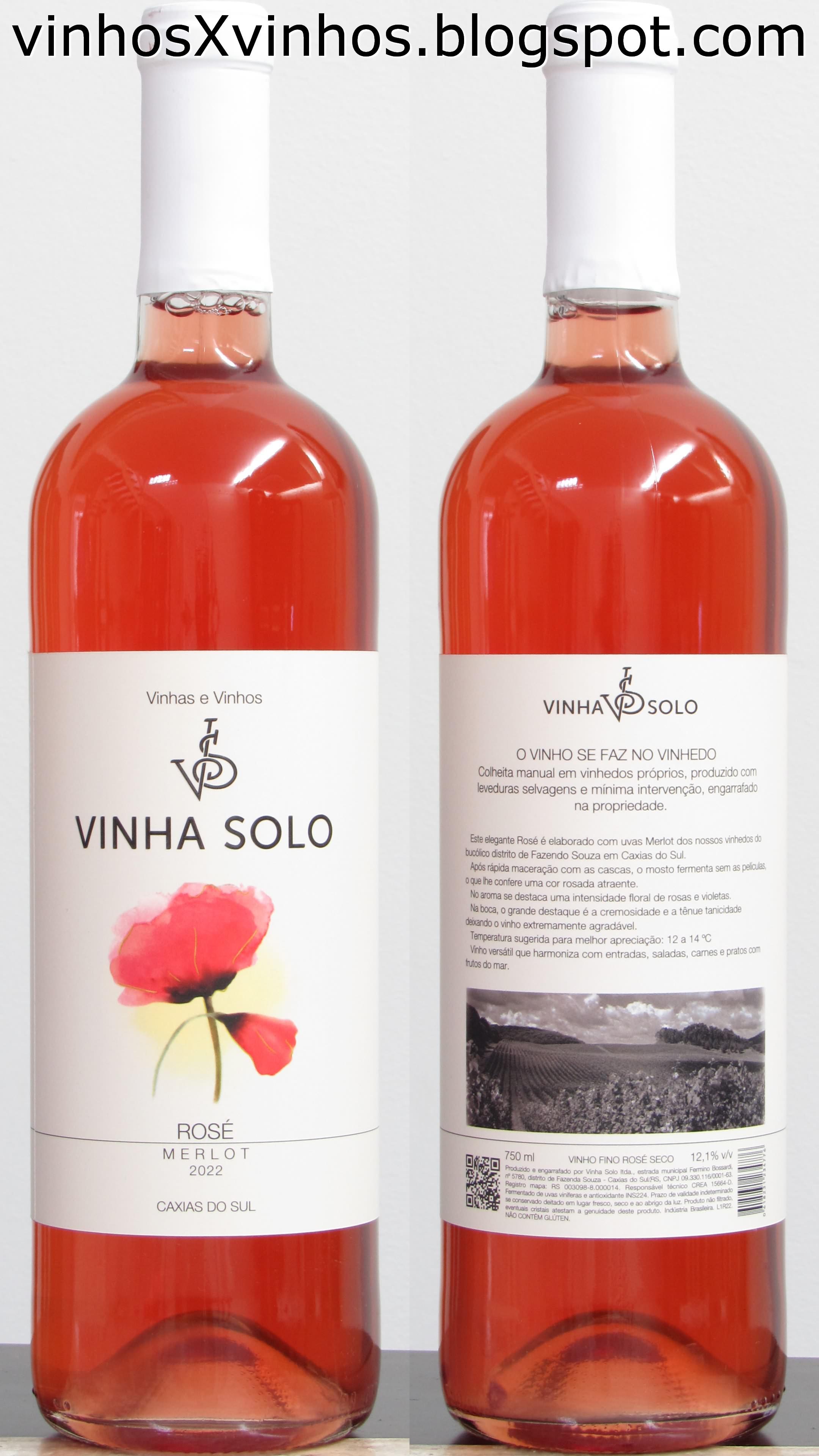 Vinhos x Vinhos: Vinha Solo Rosé