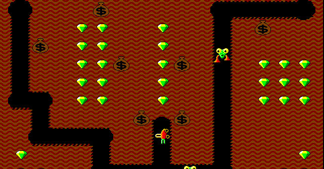 Indie Retro News: Digger - Arcade Remastered