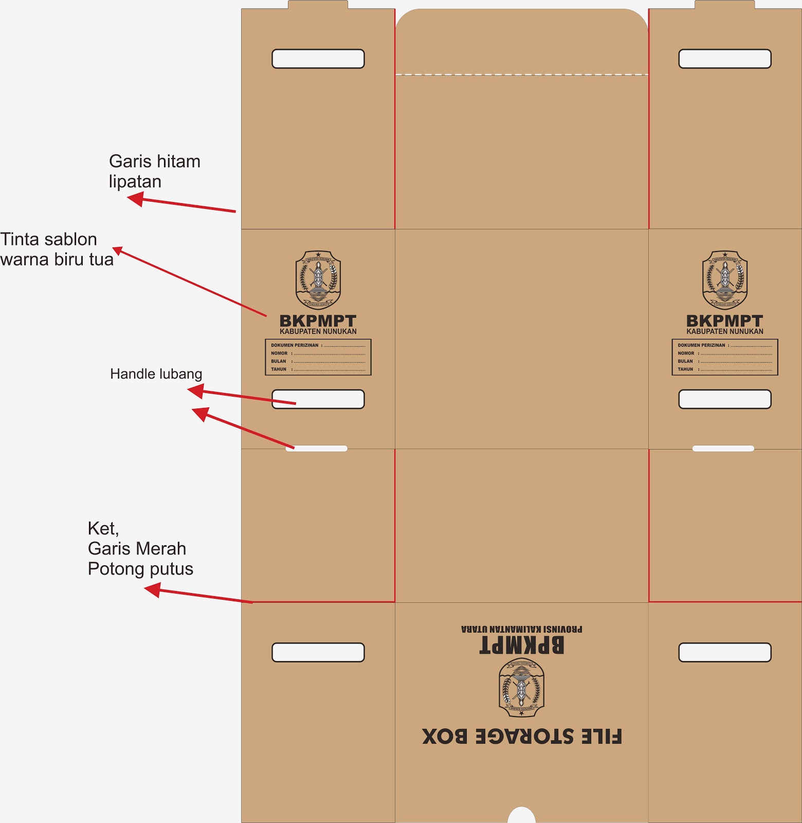 desain percetakan kemasan : DUS ARSIP BOX ARSIP MURAH DI SURABAYA JAWA ...
